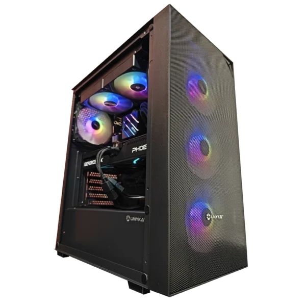 JD GAMING PRO - PC NEGRO AMD RYZEN 7 5700X / 32GB / 1TB / RX 9060XT ...